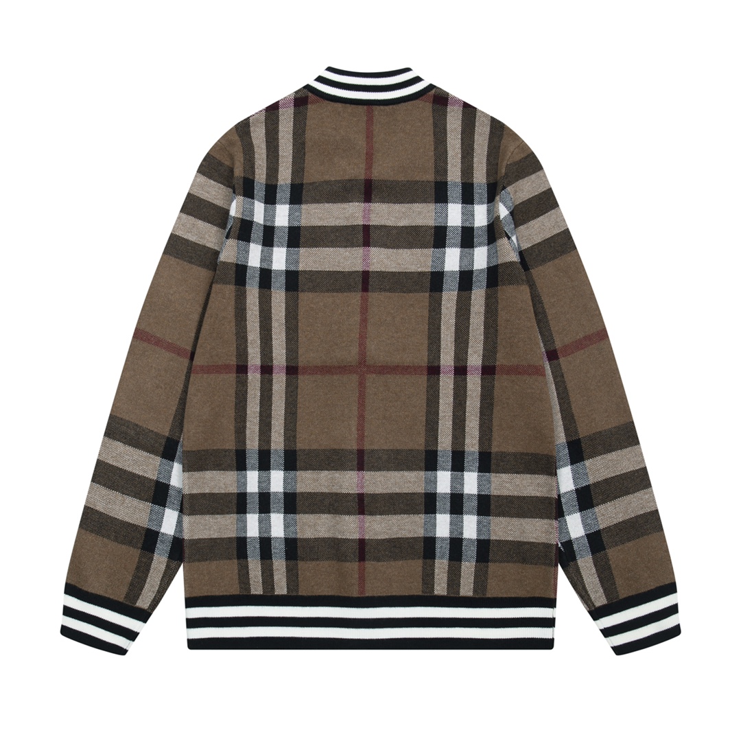 Burberry Vintage Check Bomber Varsity Jacket - Hollo