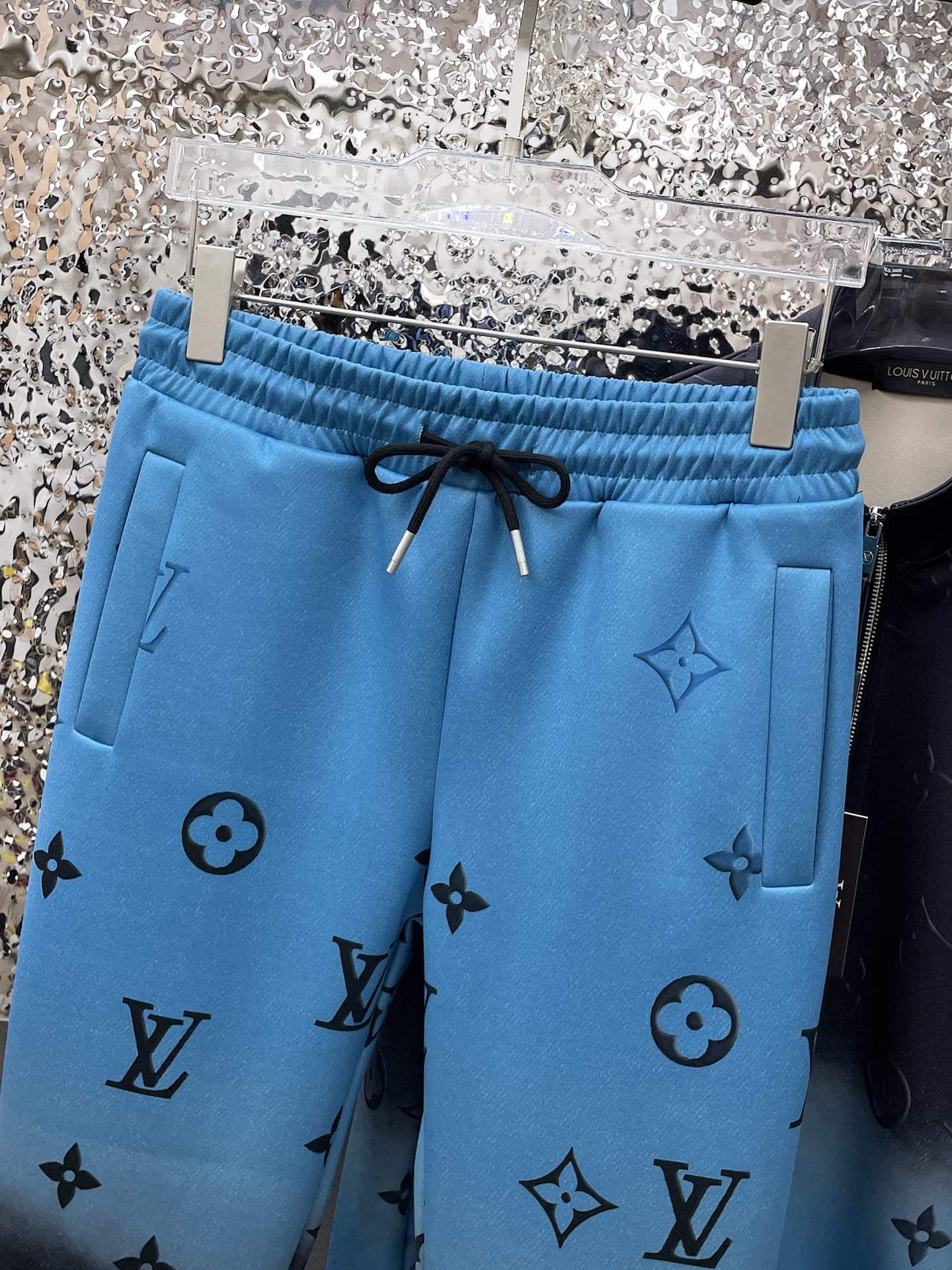Louis Vuitton Monogram Black Blue Gradient Tracksuit - Hollo