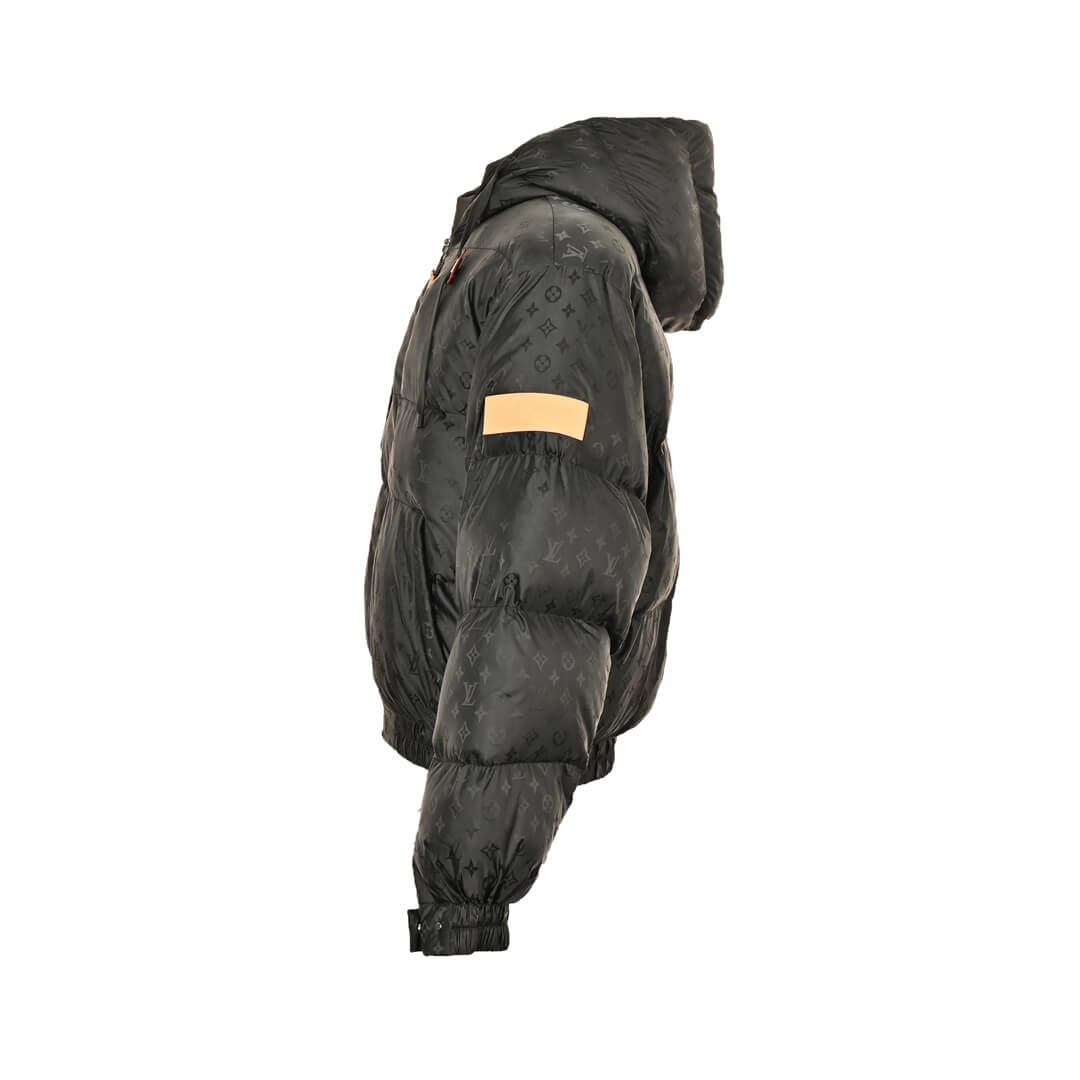Louis Vuitton LV Black Monogram Down Jacket - Hollo