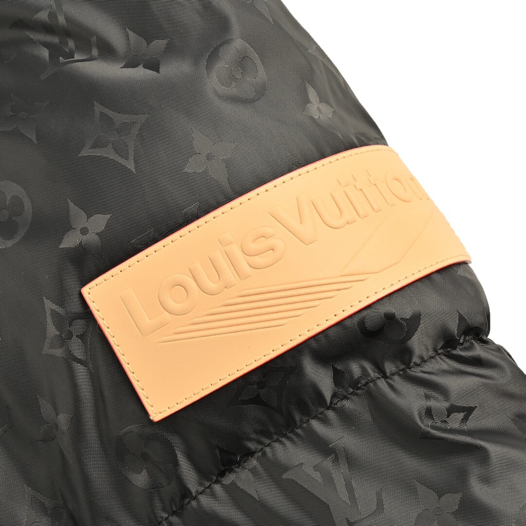 Louis Vuitton LV Black Monogram Down Jacket - Hollo