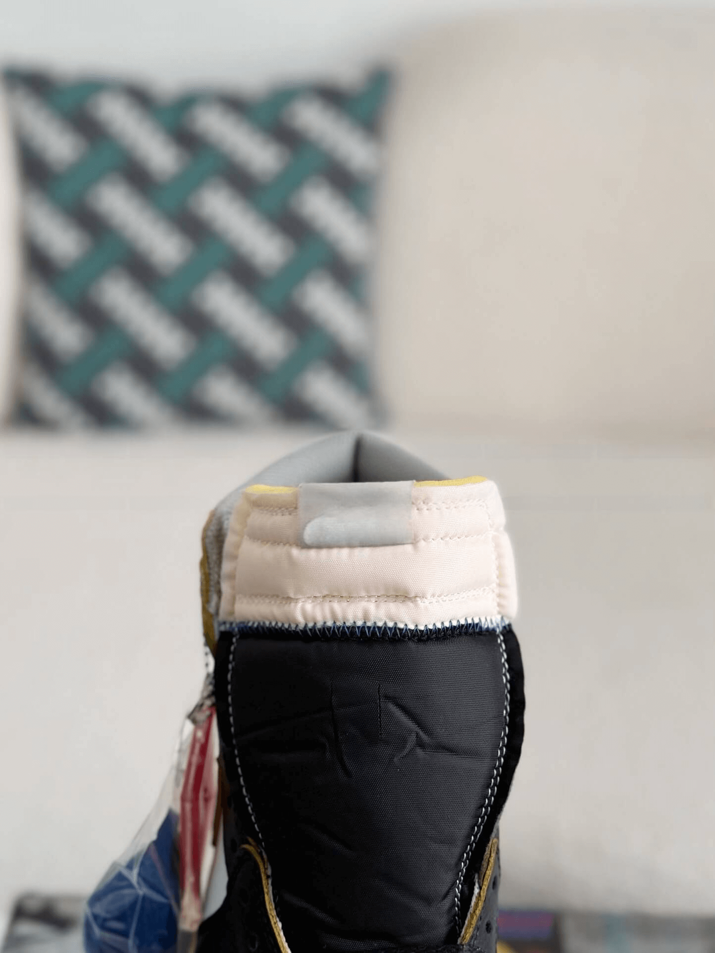 Union LA x Air Jordan 1 Retro High NRG ‘Black Toe’ Sneaker - Hollo